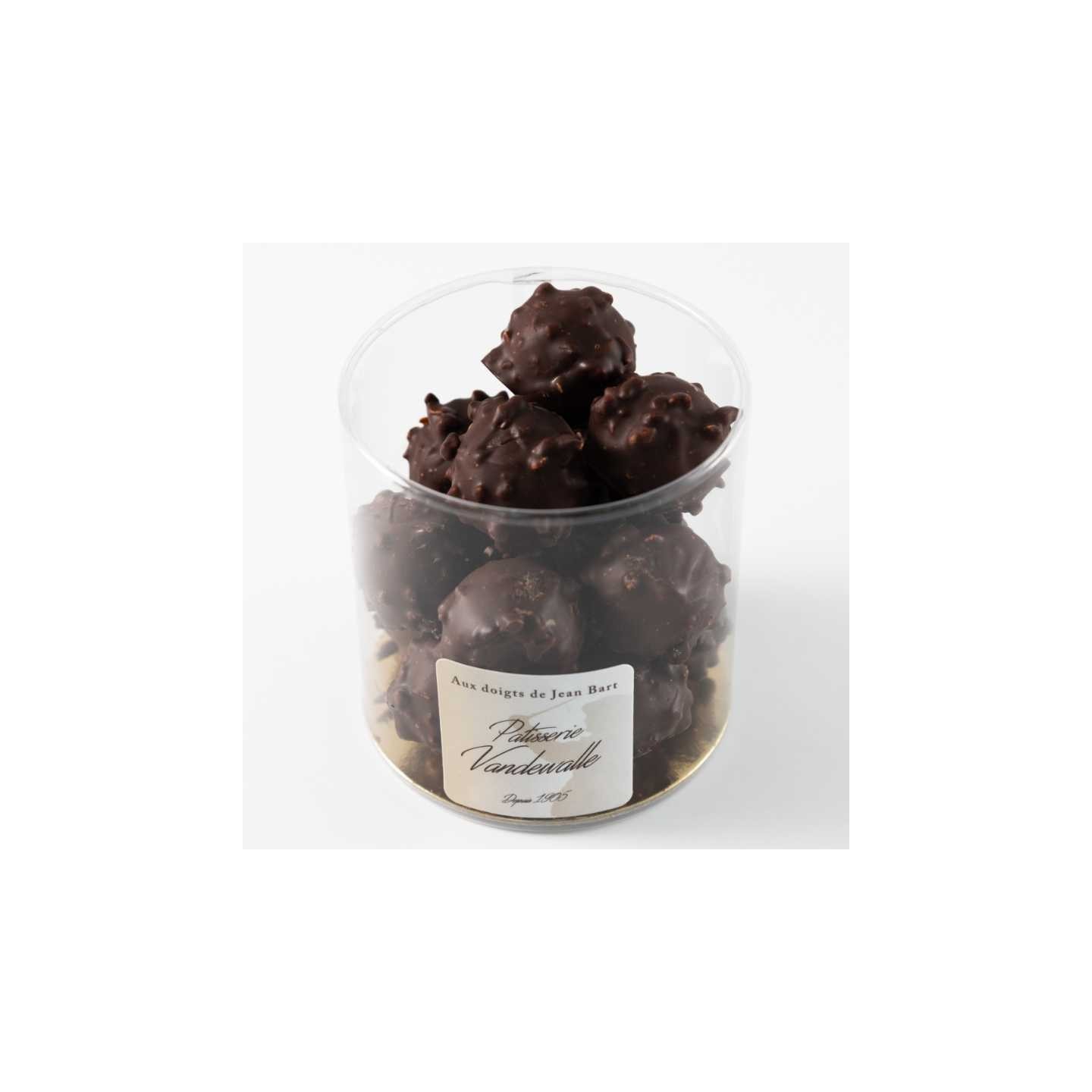 Mini rochers praliné noir Petite boite de mini rocher praliné noir,...